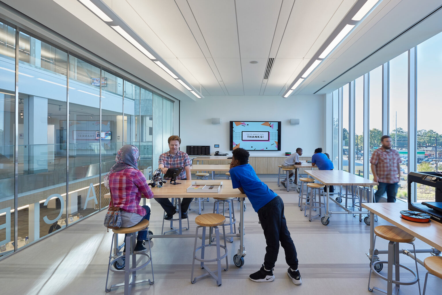 Forsyth County Central Library - RATIO